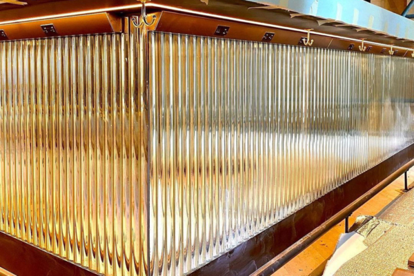 Architectural Textured Thick Glass Cladding Façade | Nathan Allan