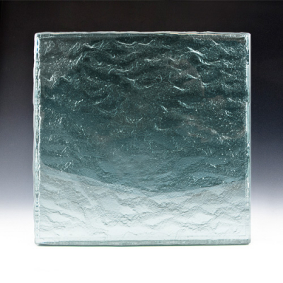 Thick Glass Countertops Clear and made by Nathan Allan Glass studios