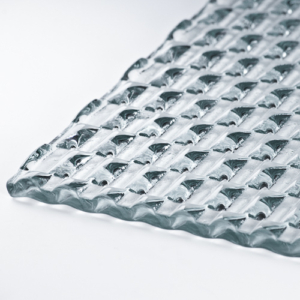 Binary XL Textured Glass designed and made by Nathan Allan Glass Inc