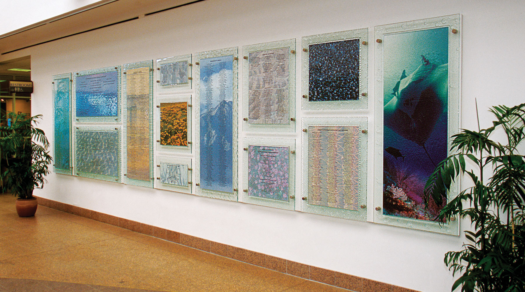 Museum of Natural History Colored Cast Glass Panels – Nathan Allan ...