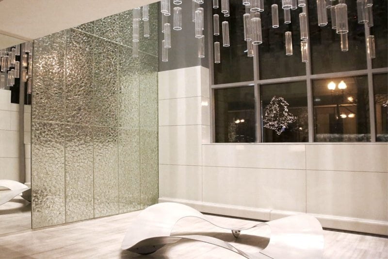 Architectural Textured Thick Glass Cladding Façade | Nathan Allan