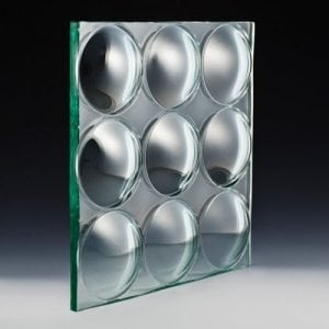 Convex Circles Textured Glass is great for your glass building