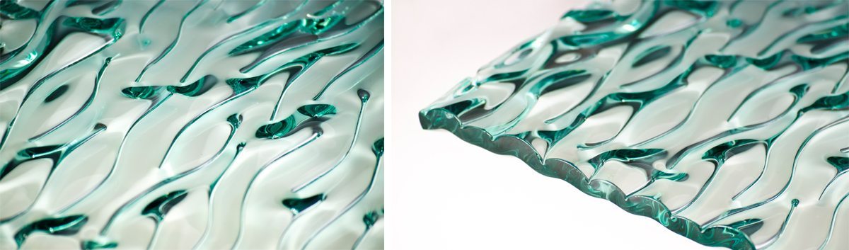 Ripple Architectural Cast Glass is made for your building projects