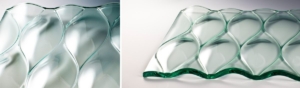 Teardrop Grande Architectural Cast Glass designed Nathan Allan