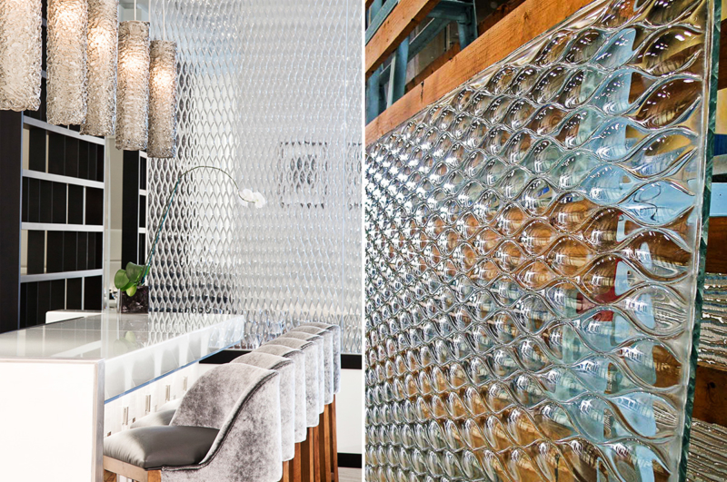 Teardrop XL Architectural Cast Glass designed and by Nathan Allan