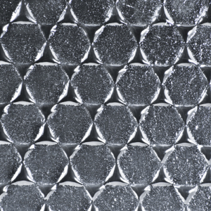 Trillium Textured Glass designed and made by Nathan Allan Glass Studios