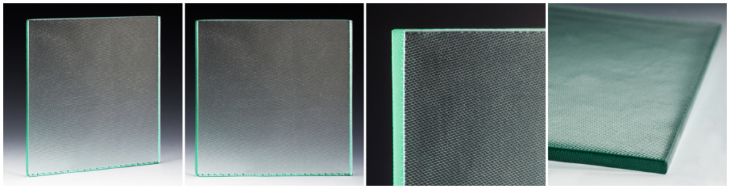 Mesh Textured Glass for your next great custom glass building project