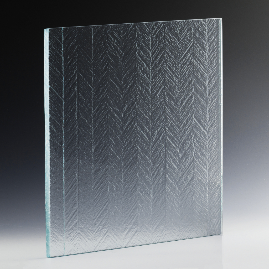 Fossil Textured Glass for your next glass building project | Thick Glass