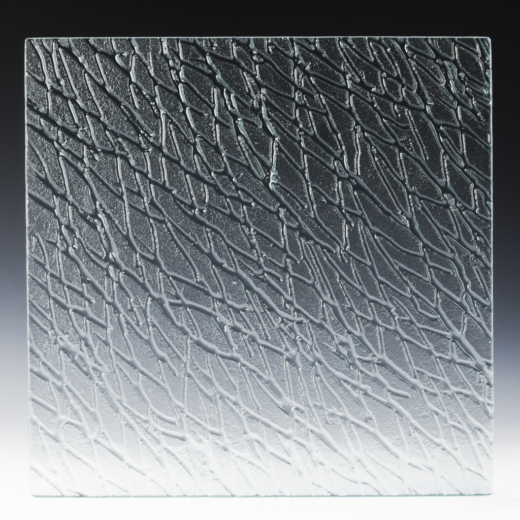 Lava Textured Glass for your next glass project | Thick Textured Glass