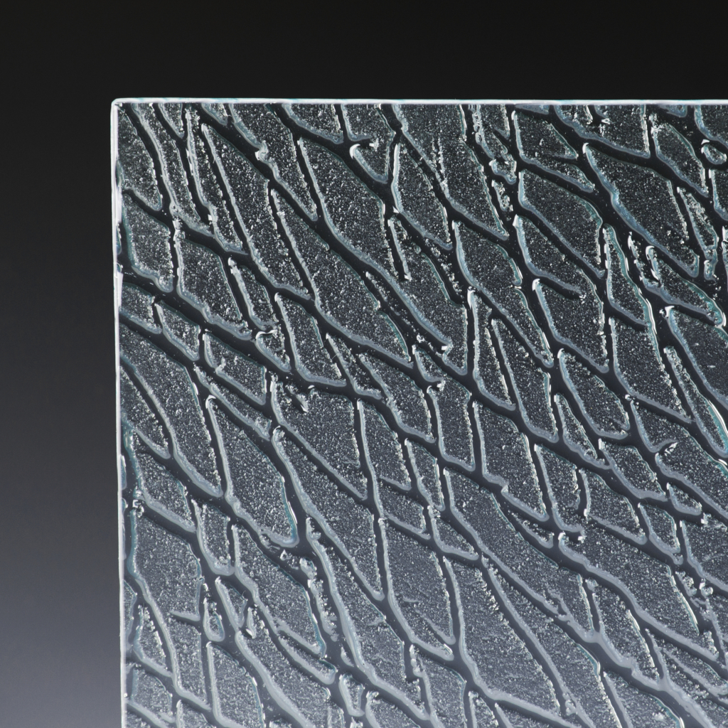 Lava Textured Glass for your next glass project | Thick Textured Glass