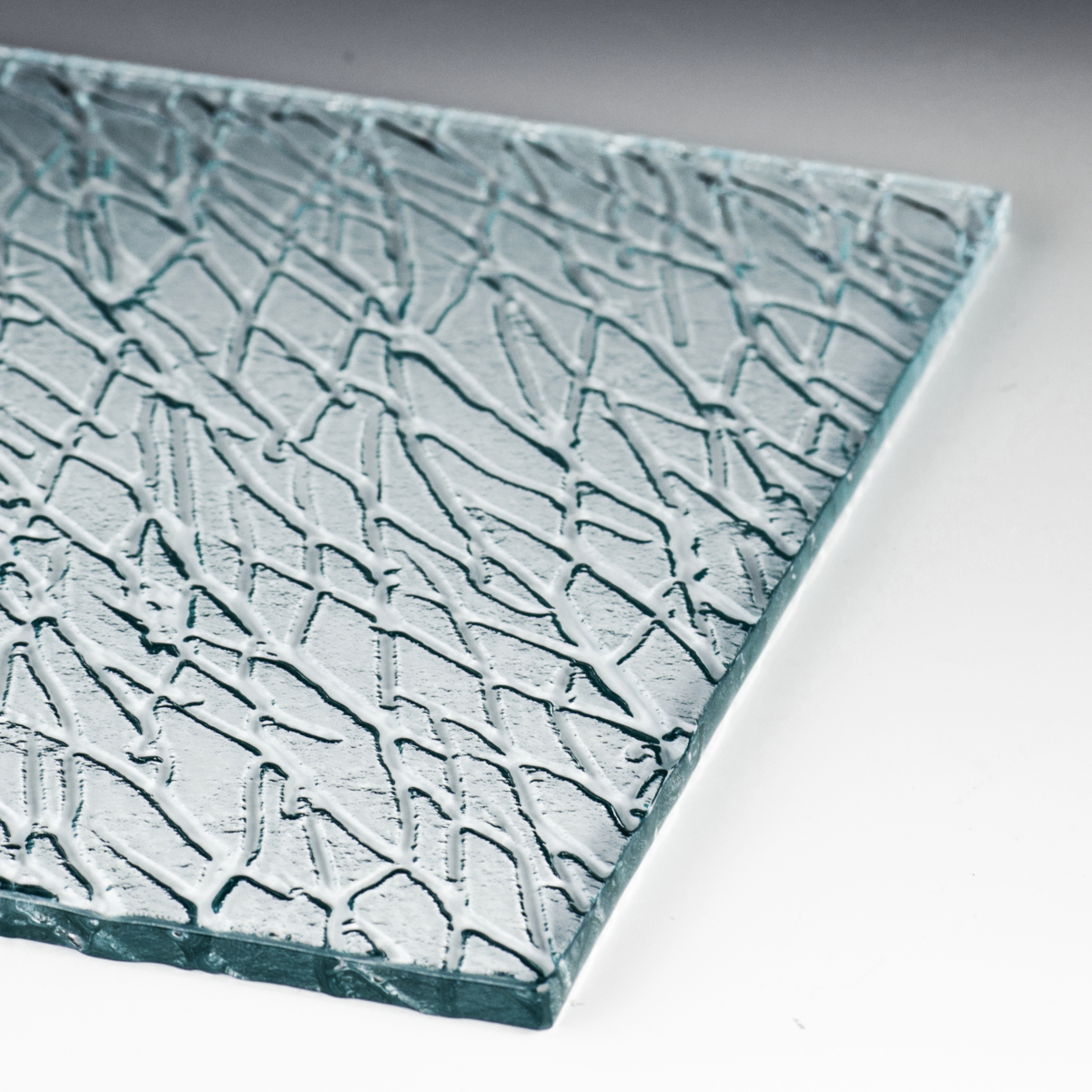 Lava Textured Glass for your next glass project | Thick Textured Glass