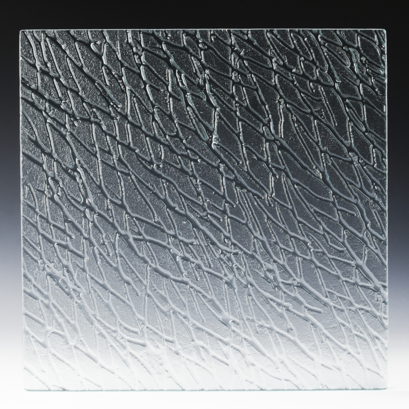 Lava Textured Glass for your next glass project | Thick Textured Glass