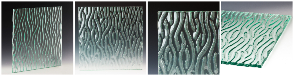 Sahara Textured Glass is excellent for the creation of feature walls