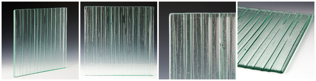 Stream Textured Glass used for Walls, Cladding, Doors and Partitions