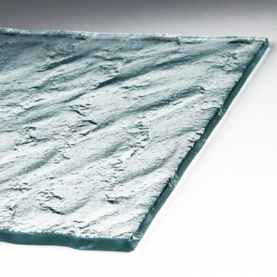 Slate Textured Glass is excellent for the creation of countertops