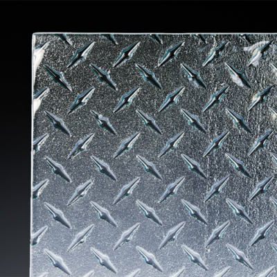 Diamondplate Textured Glass for your next architectural project