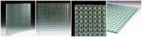Factory Squares Textured Glass for your next architectural project