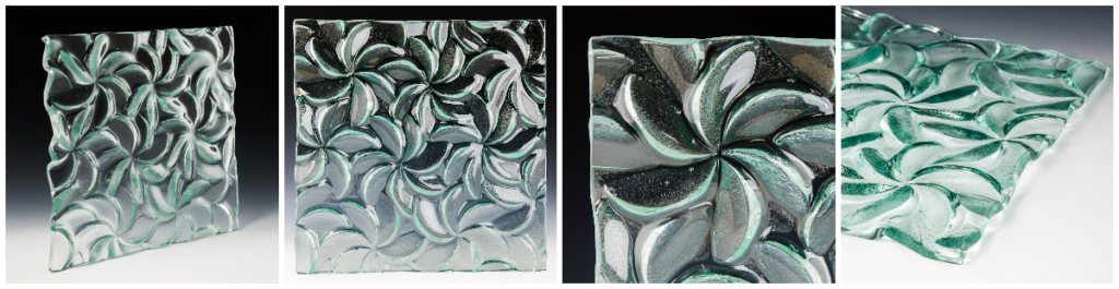 Pinwheel Textured Glass for your next architectural project | Thick Glass