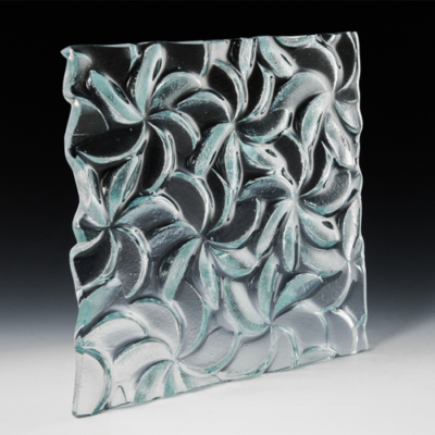 Factory Squares Textured Glass for your next architectural project