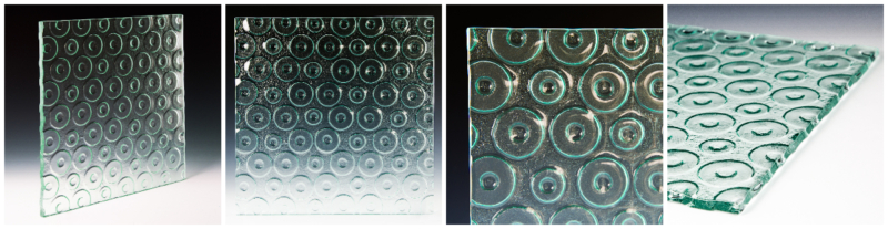 Washer Textured Glass for your next architectural project | Thick Glass