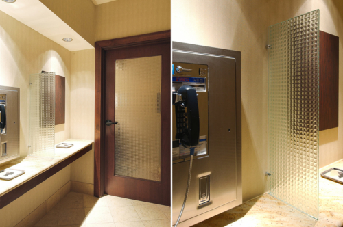 Factory Squares Textured Glass for your next architectural project