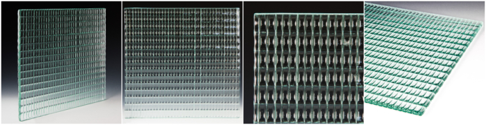 Sequential Textured Glass designed and made by Nathan Allan Glass Inc.