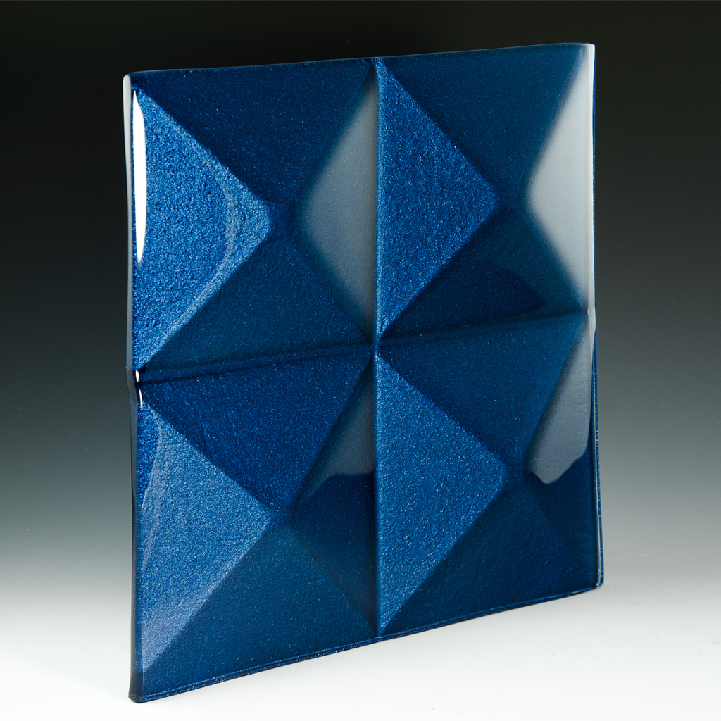 Pyramid Series Textured Glass. Nathan Allan’s newly created Glass