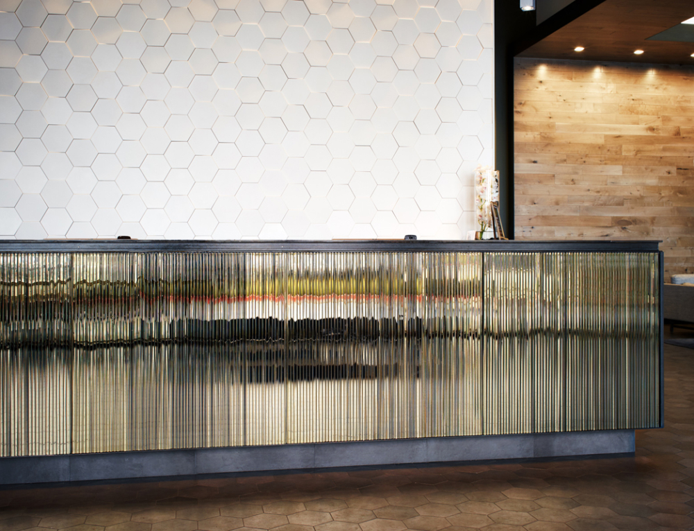 Simon Restaurant Lounge Stax Glass Produced By Nathan Allan Glass