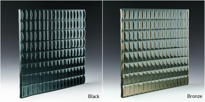 Lattice Textured Glass developed by Nathan Allan Glass