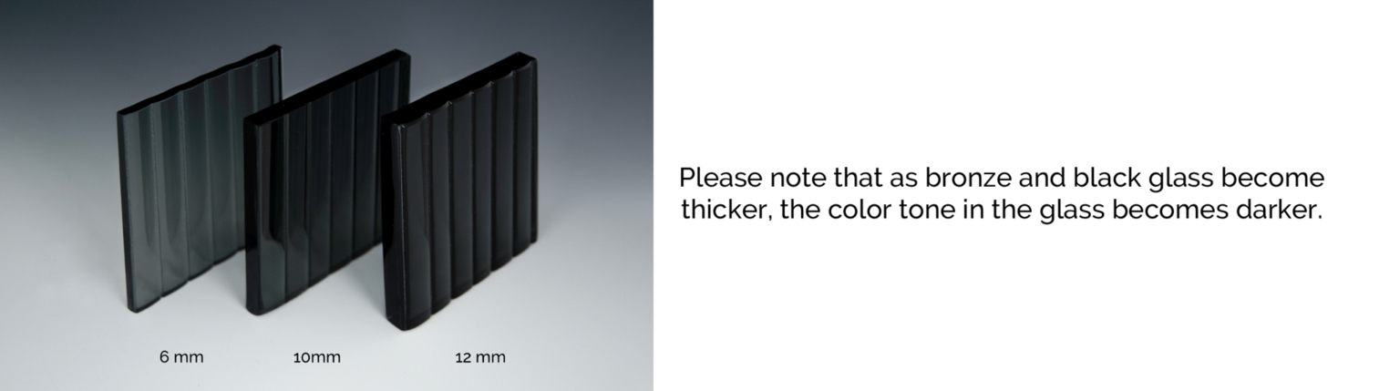 Cathedral Black Glass produced by Nathan Allan Glass Studios