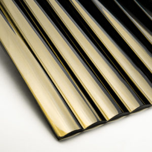 Cathedral Bronze Silvered Glass produced by Nathan Allan Glass