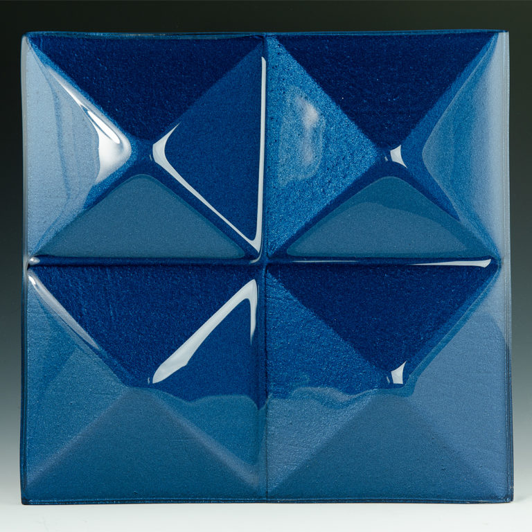 Pyramid Series Textured Glass. Nathan Allan’s newly created Glass