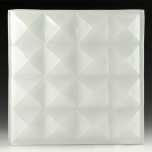 Pyramid Petite Series Textured Glass created by Nathan Allan
