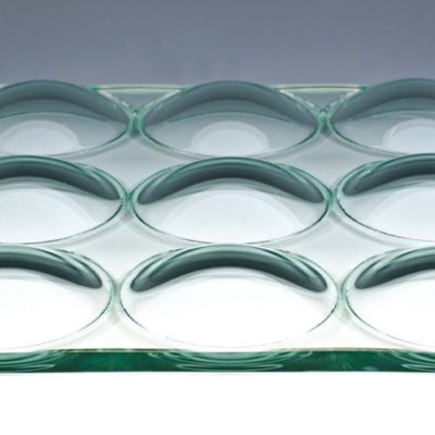 Convex Circles Textured Glass is great for your glass building