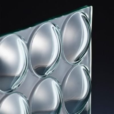 Convex Circles Textured Glass is great for your glass building