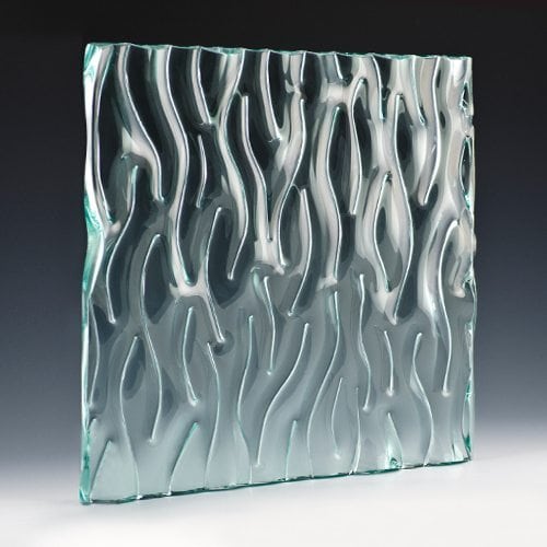 Freeform Architectural Cast Glass Designed By Nathan Allan Glass