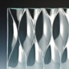 Teardrop Grande Architectural Cast Glass designed Nathan Allan