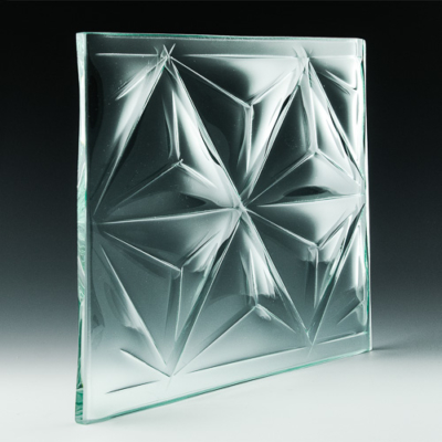 Convex Squares 6" Textured Glass is perfect for your building.