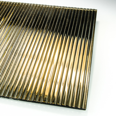 Fluted Glass Created By Nathan Allan Glass Studios | Glass Sales