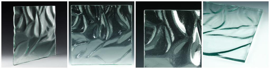 Dunes Textured Glass is a visually soft texture, ideal for designs where