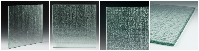 Linen Textured Glass Used For Dividers, Doors and Feature Walls