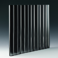 Cathedral Micro Black Architectural Cast Glass designed by NAGS