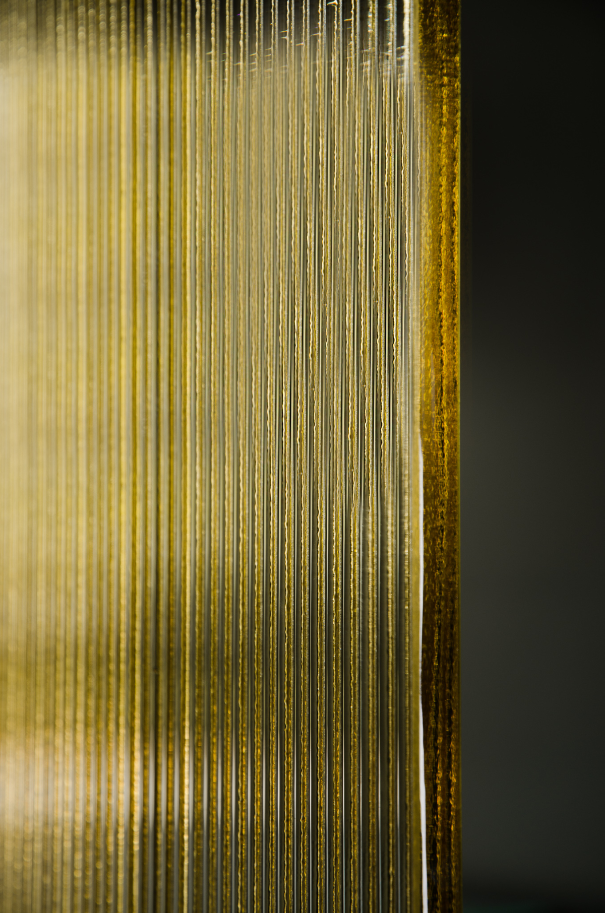Fluted Champagne Glass | Architectural Glass By Nathan Allan Glass