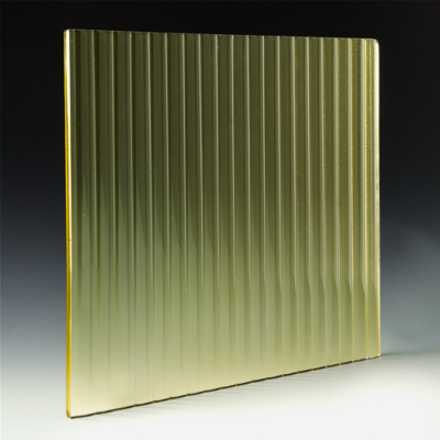 Fluted Architectural Cast Glass is great for your glass building