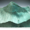 Stax Grande Clear Textured Glass designed by Nathan Allan Glass
