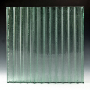 Stax Beamz Clear Textured Glass designed and made by Nathan Allan