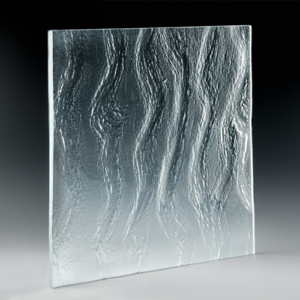 Flow Textured Glass designed and manufactured by Nathan Allan