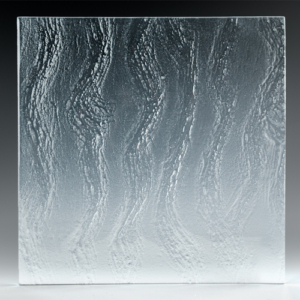 Flow Textured Glass designed and manufactured by Nathan Allan