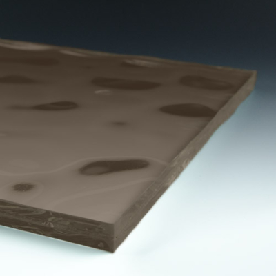 Water Textured Glass produced by Nathan Allan Glass Studio