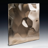 Dunes Textured Glass is a visually soft texture, ideal for designs where